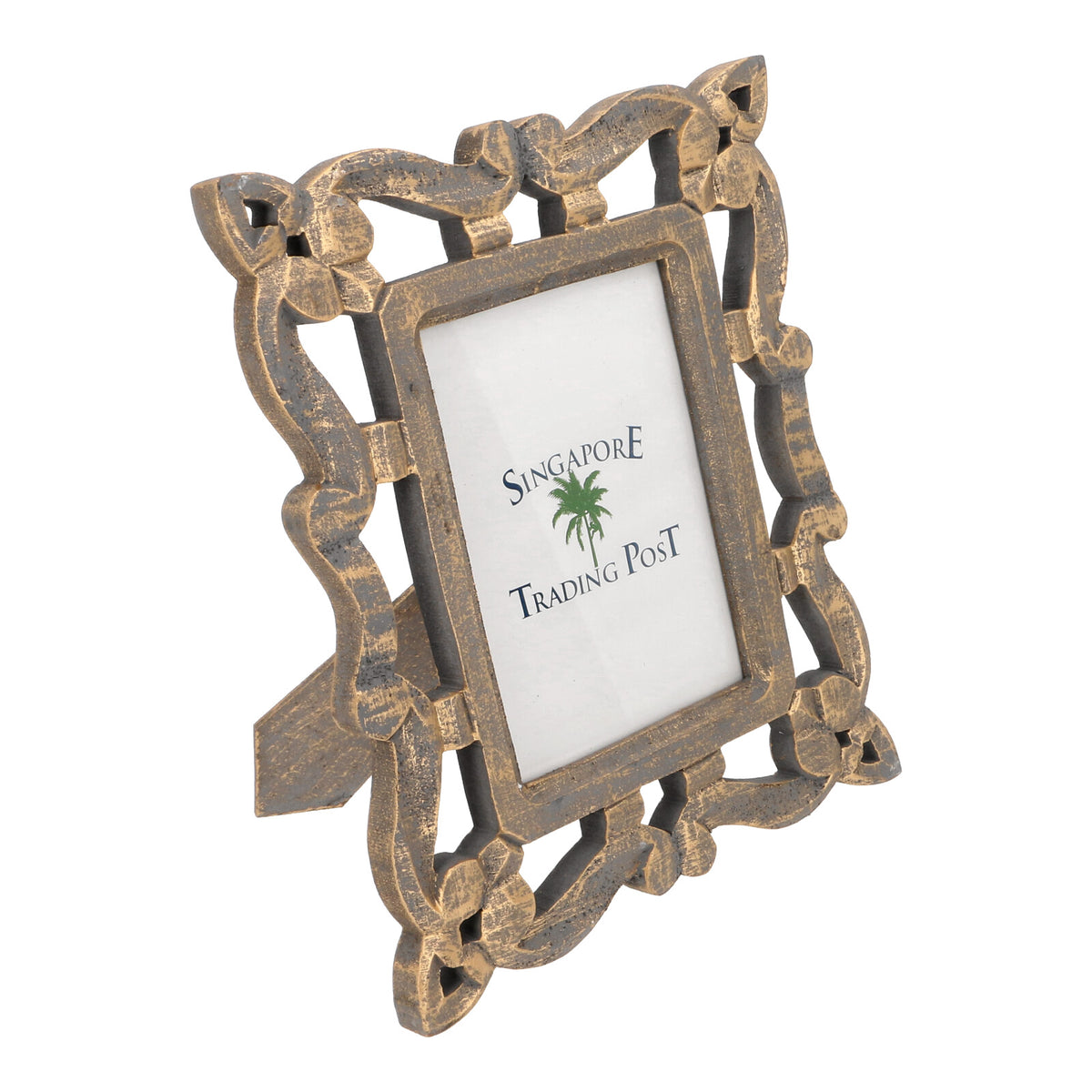 Hand Carved Photo frame – Singapore Trading Post